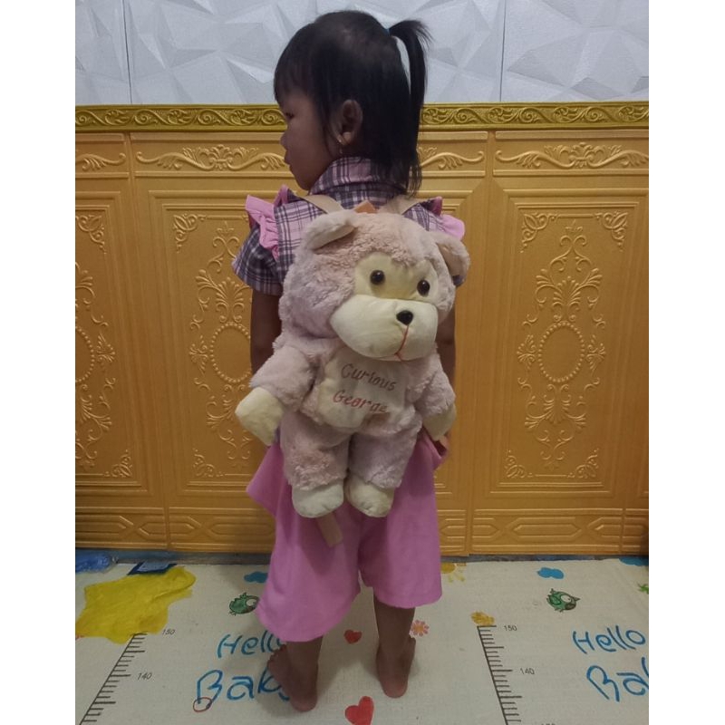Jual Tas Ransel Monyet Anak - Tas Monkey - Tas Ransel Karakter ...