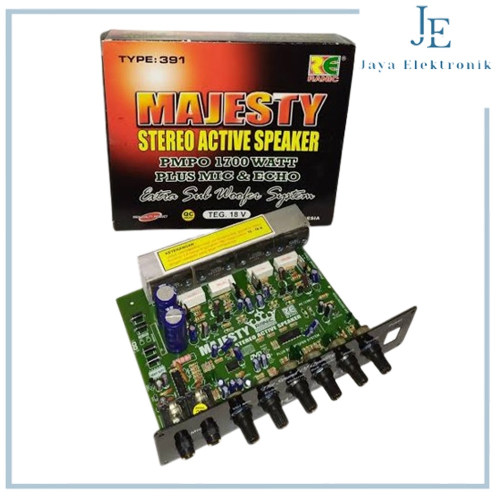 Jual KIT Power Amplifier Speaker Aktif Stereo PMPO 1700 W MAJESTY ... Jual KIT Power Amplifier Speaker Aktif Stereo PMPO 1700 W MAJESTY ...