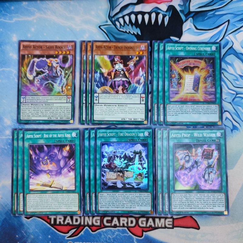 Jual yugioh core deck abyss actor original | Shopee Indonesia