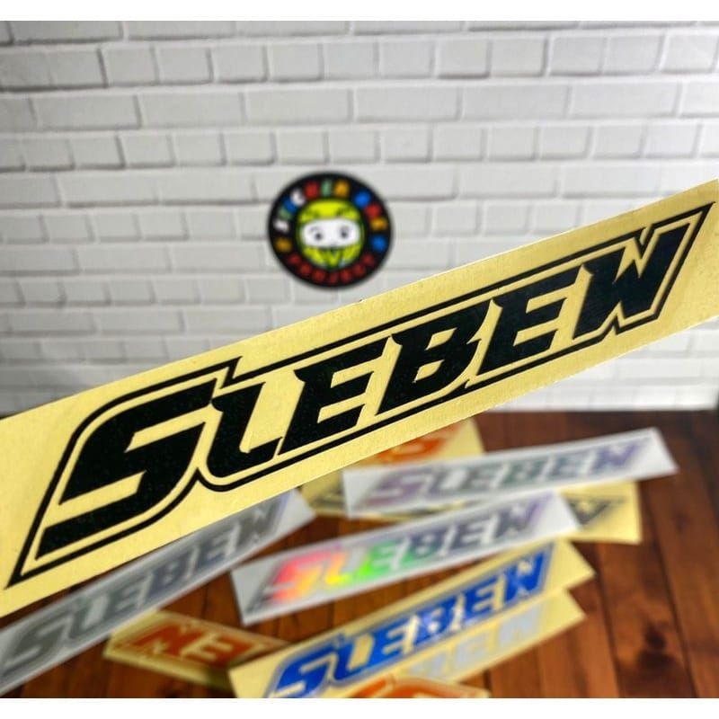 Jual Stiker Slebew Sticker Cutting Stiker Viral Motor Murah Anti Air ...