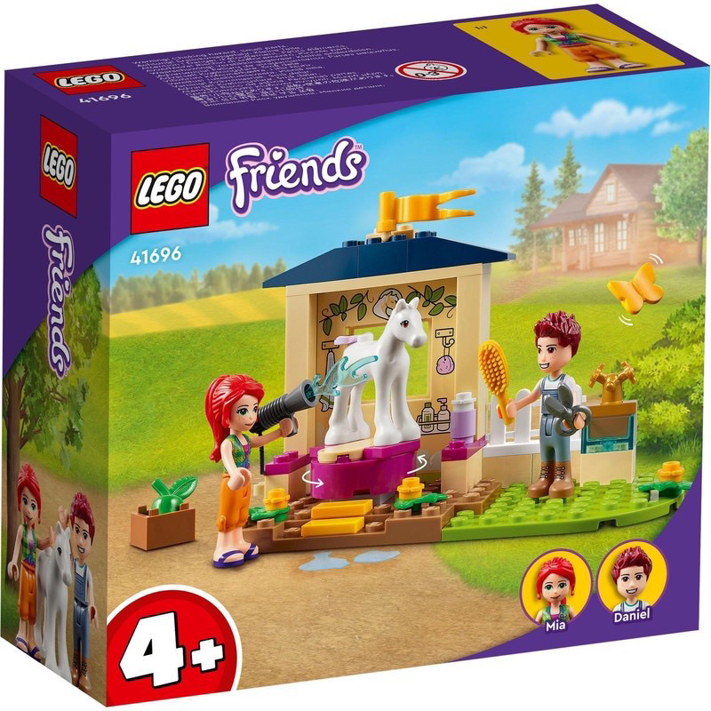 Jual LEGO Friends 41696 Pony-Washing Stable Building Kit (60 Pieces ...