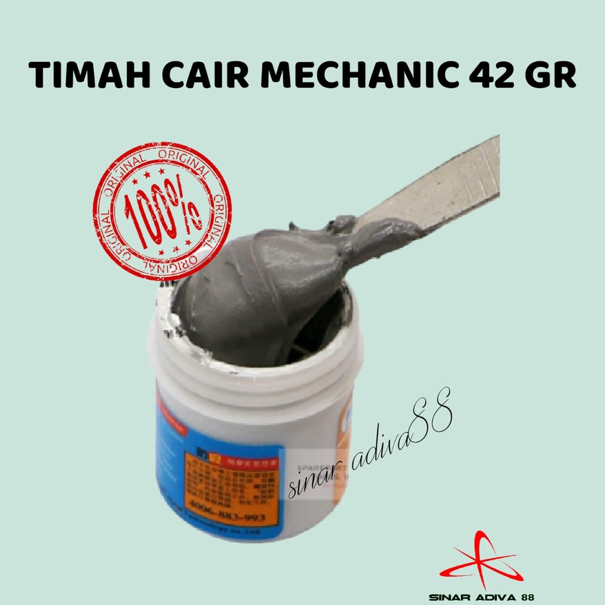 Jual Timah Cair/pasta mechanic 42 Gr Original | Shopee Indonesia