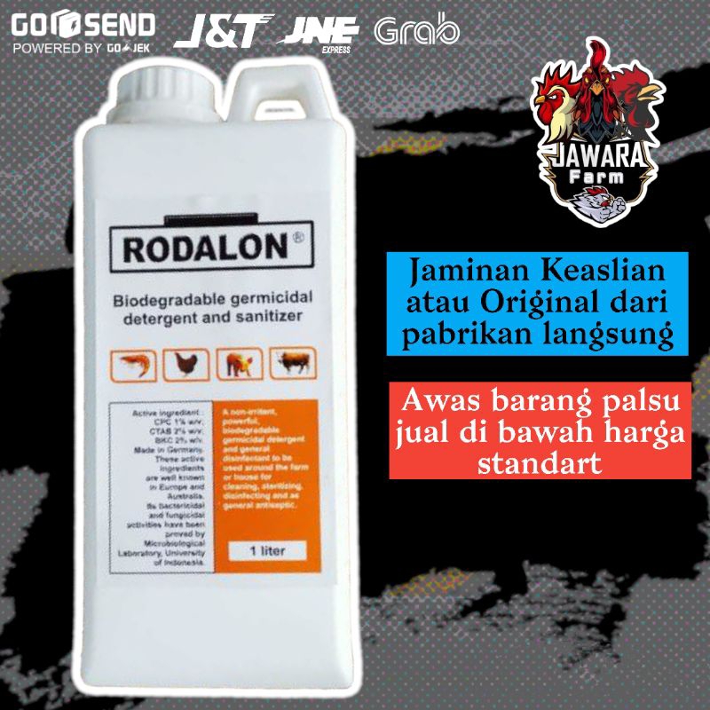 Jual Rodalon 1 Liter Desinfektan Antivirus Pembasmi Virus Bakteri Anti ...