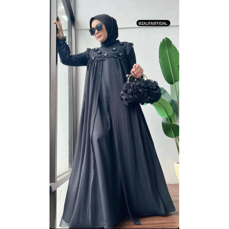 Jual SYAIRA DRESS ZALIFA RAYAVAGANZA PREMIUM EID SERIES | Shopee Indonesia