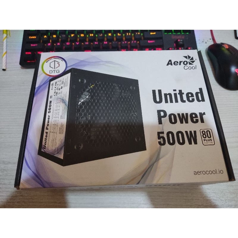 Jual PSU Aero cool 500 wat 80+ | Shopee Indonesia
