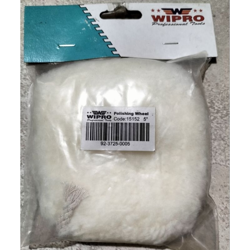 Jual Wol Poles Merk WIPRO Ukuran 5" Polishing Wheel 5" Wipro / Wool ...