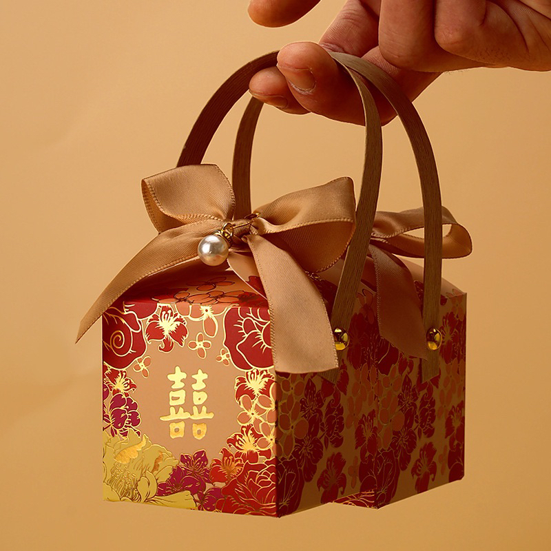 Jual kotak souvenir pernikahan jinjing - box hampers wedding / tea pai ...