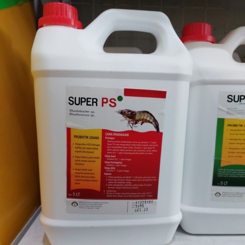Jual SUPER PS 5L PROBIOTIK UDANG | Shopee Indonesia