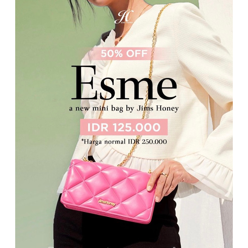 Jual Esme Bag By Jims Honey ( Free Exclusive Box ) | Shopee Indonesia