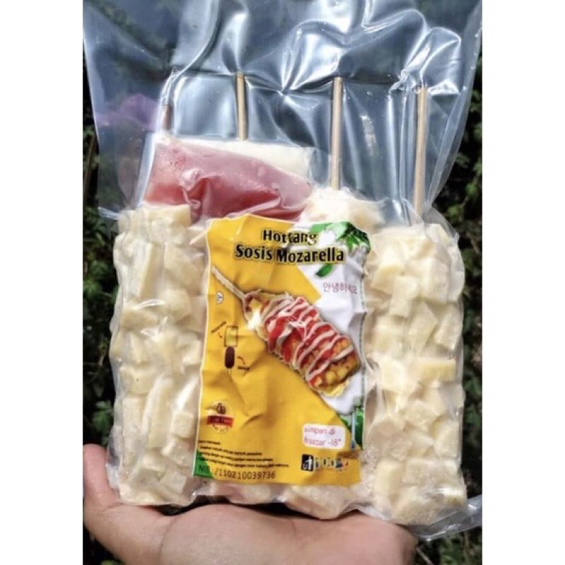 Jual Hottang Kentang Sosis Mozarella isi 4 / Hotang Hot Dog Kentang ...
