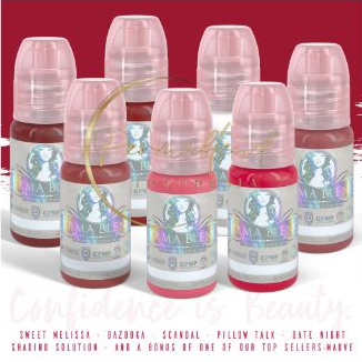 Jual Tinta Sulam Bibir Permablend Lips All Colours / Tina Davies ...