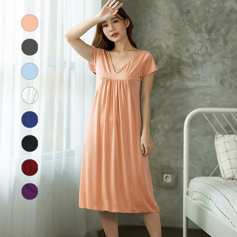 Jual Moon Alice Daster Panjang Anggun Baju Tidur Wanita Santai Ready ...