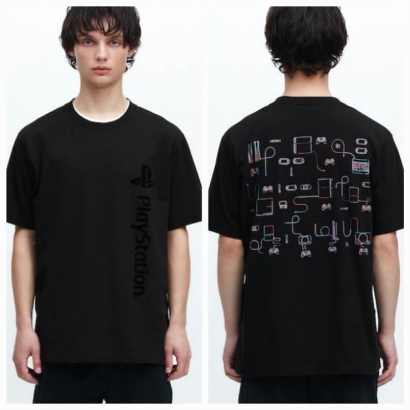 Jual KAOS UT UNIQLO HITAM PLAYSTATION BARU ASLI ORIGINAL | Shopee Indonesia