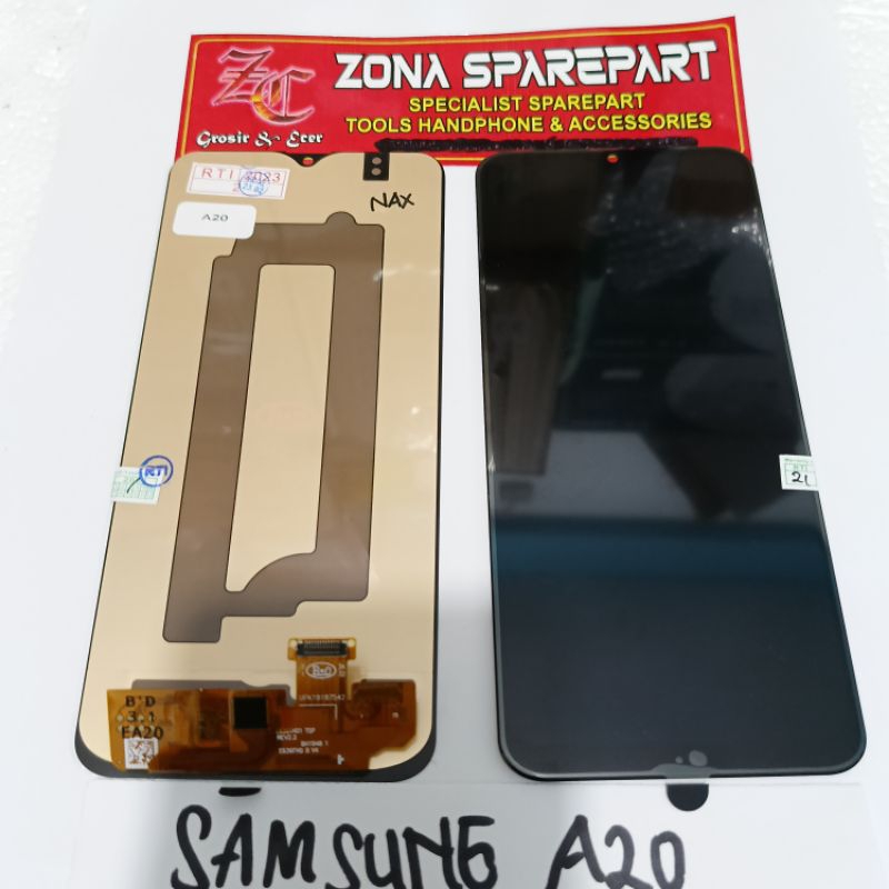 Jual LCD SAMSUNG A20 OLED / INCELL SMALL GLASS /BRADERPARTS/INCELL BIG ...