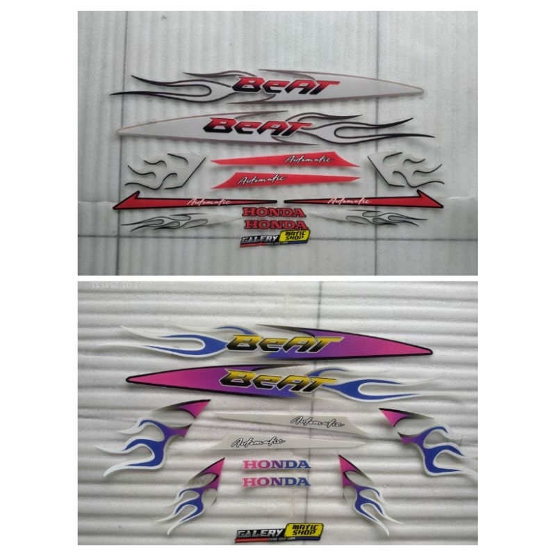 Jual STRIPING TRANSPARAN MOTIF API BEAT FI THN 2012-2015 | Shopee Indonesia