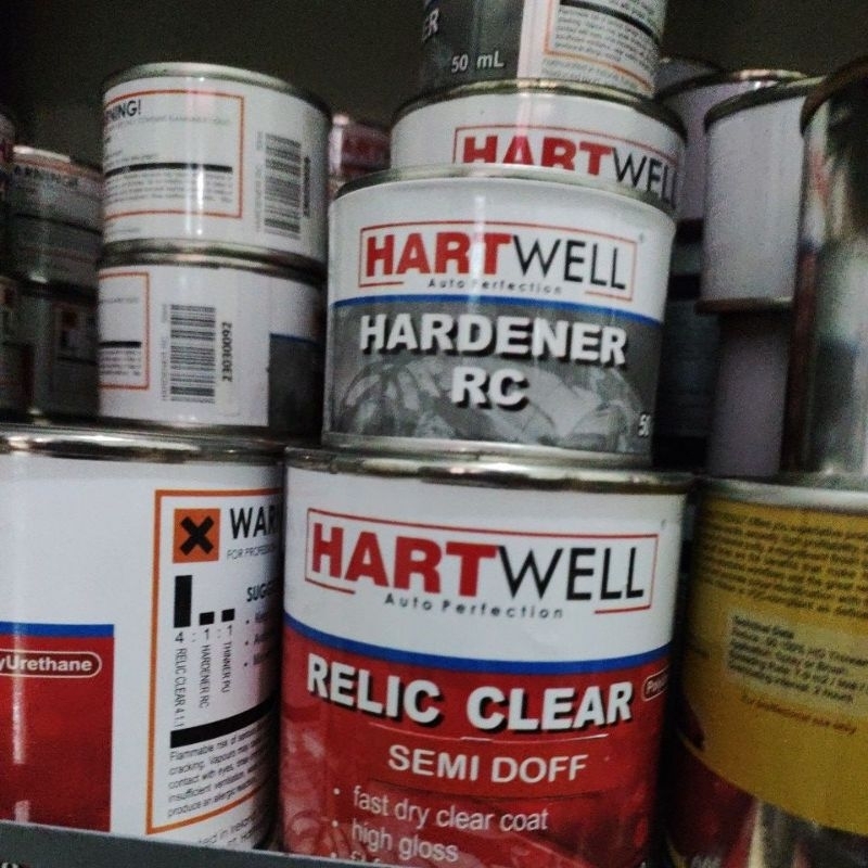 Jual Clear Hartwell Relic Semi Doff 250ml | Shopee Indonesia