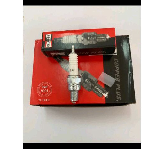 Jual 1 KOTAK 10 PICS BUSI CHAMPION PENDEK GRAND KODE Z9Y | Shopee Indonesia