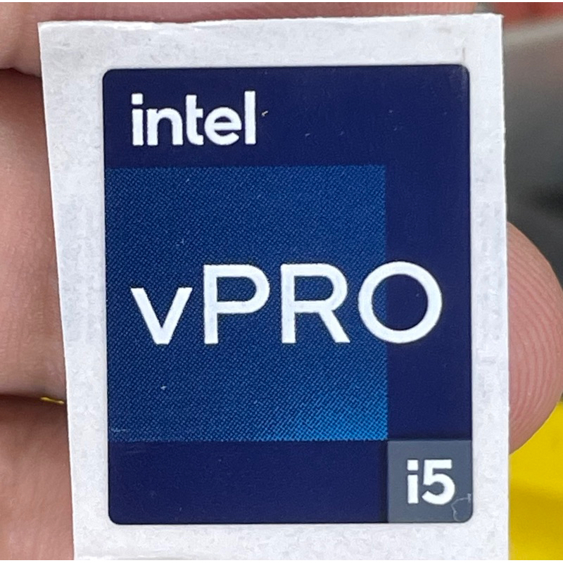 Jual Sticker stiker logo intel Core i5 vPro 12th gen ori | Shopee Indonesia