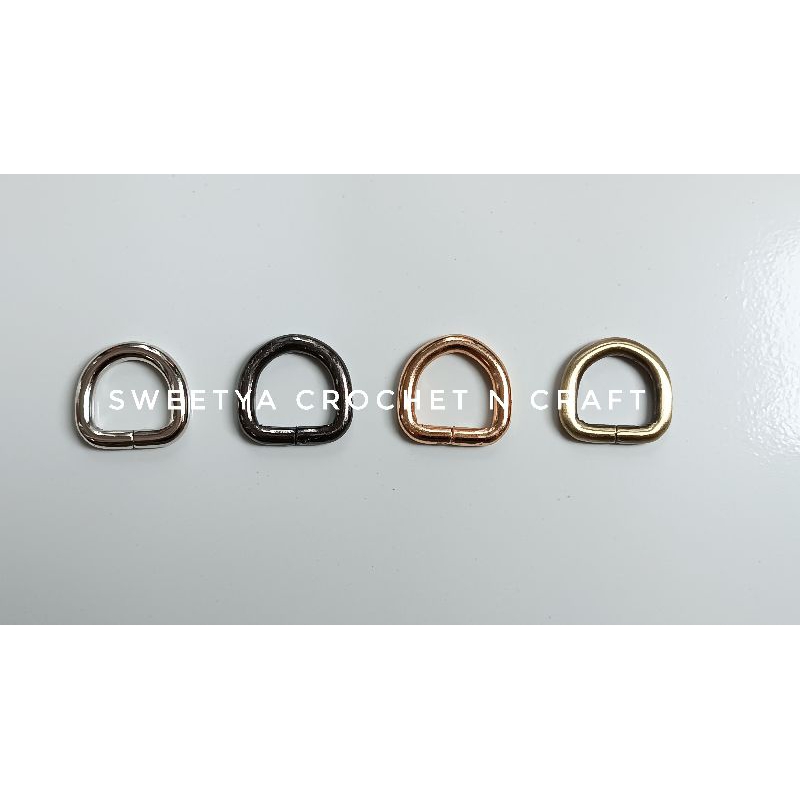 Jual Ring D 1,5cm Tebal 4mm/Aksesoris tas/cantolan Tas | Shopee Indonesia