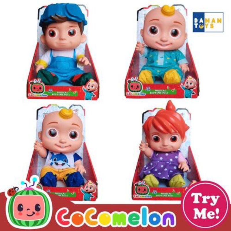 Jual MAINAN BONEKA COCOMELON BAYI JJ NANGIS DAN TERTAWA BABY COCO MELON ...