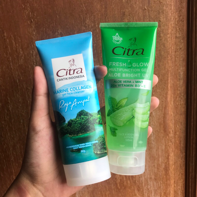 Jual Citra Marine Collagen Gel Face Cleanser | Shopee Indonesia
