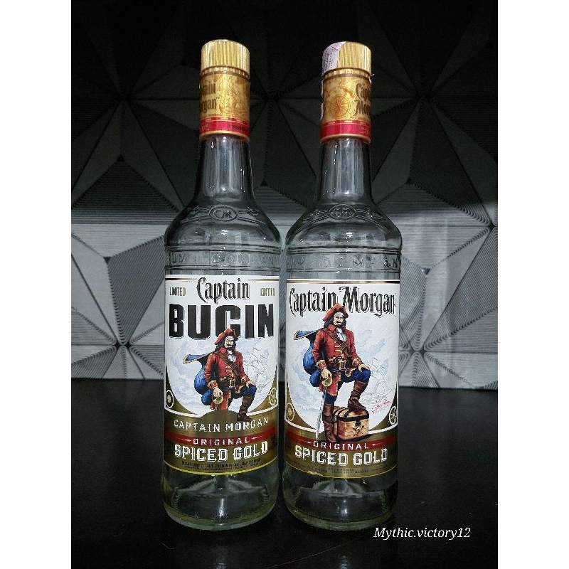 Jual Botol bekas miras Captain Morgan 750 ml ( Beli 3 GRATIS 1 ...