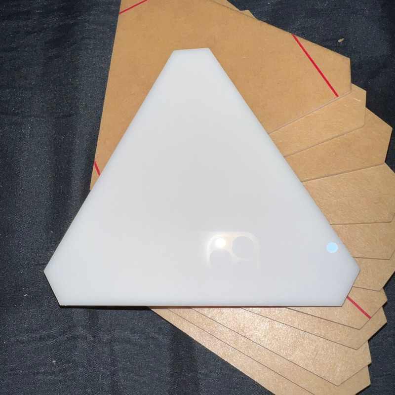 Jual AKRILIK CUSTOM SEGITIGA UNTUK LAMPU DIY DINDING (tinggal pakai ...