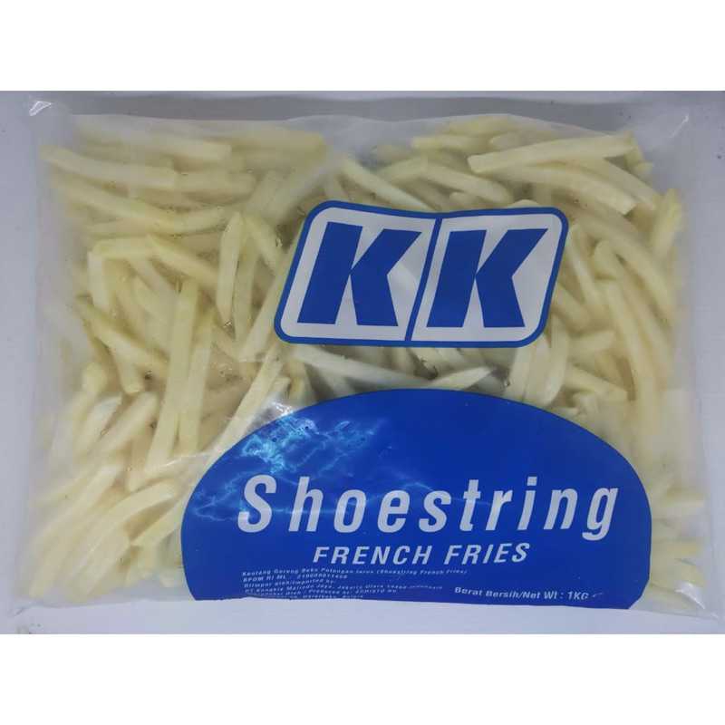 Jual KK Kentang Shoestring 1Kg / Kentang Goreng 1kg | Shopee Indonesia