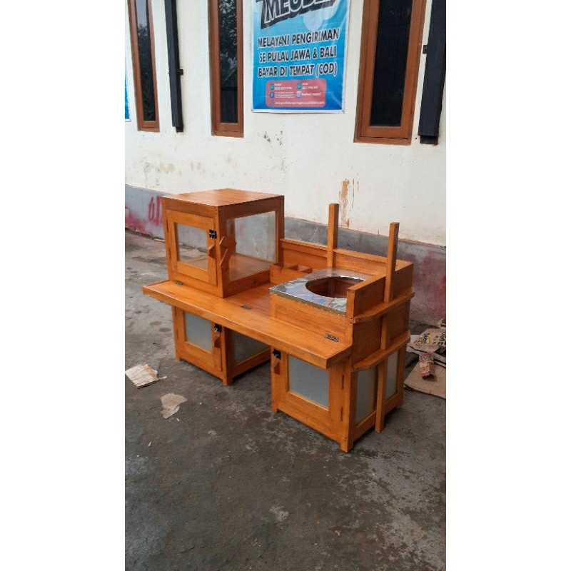 Jual Gerobak motor keliling bisa untuk bakso / mie ayam / bubur ayam / cilok / siomay / bakso ...