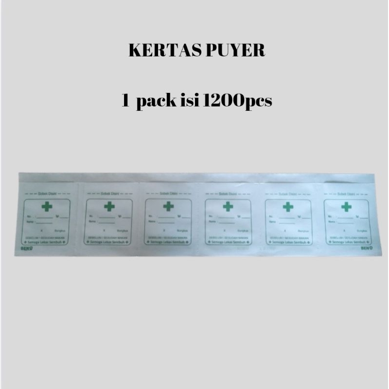 Jual Kertas Puyer Etiket | Shopee Indonesia