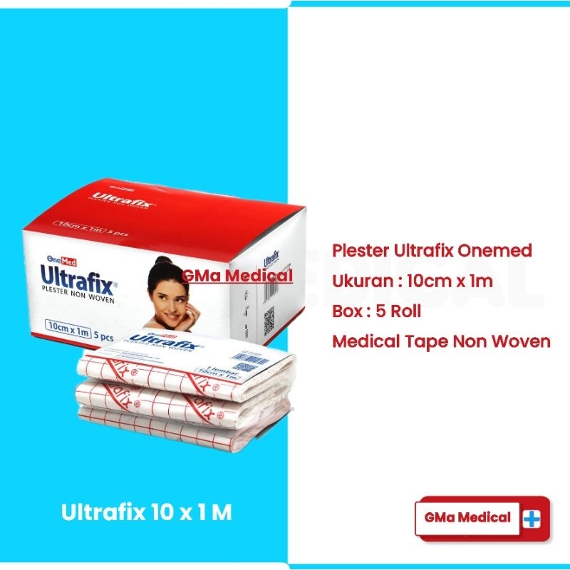 Jual Ultrafix 10cm x 1m Plester Luka Onemed/ Box | Shopee Indonesia