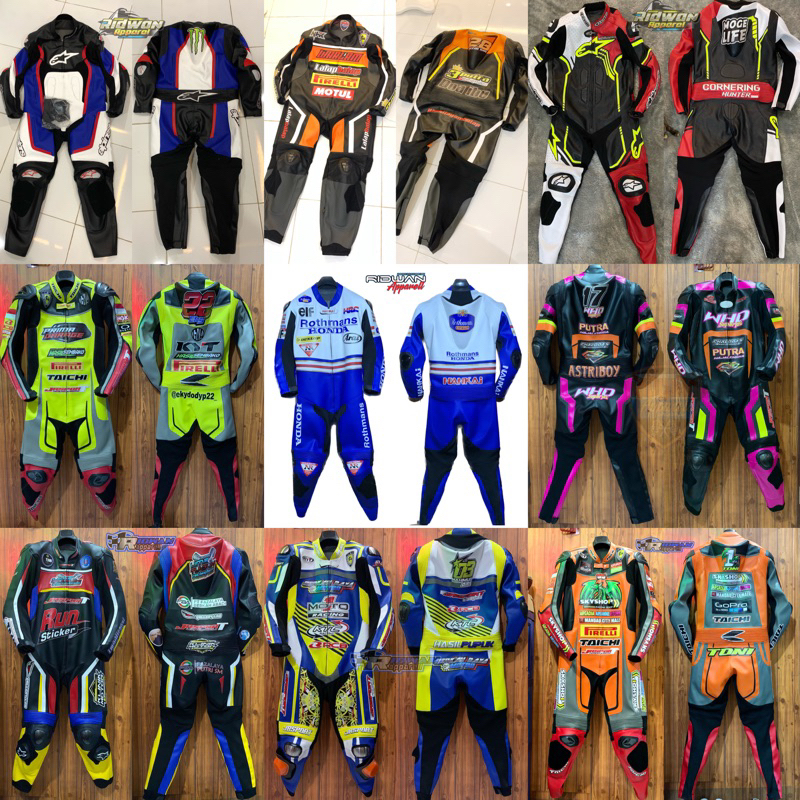 Jual wearpack baju balap road race protector baju balap motor pria ...