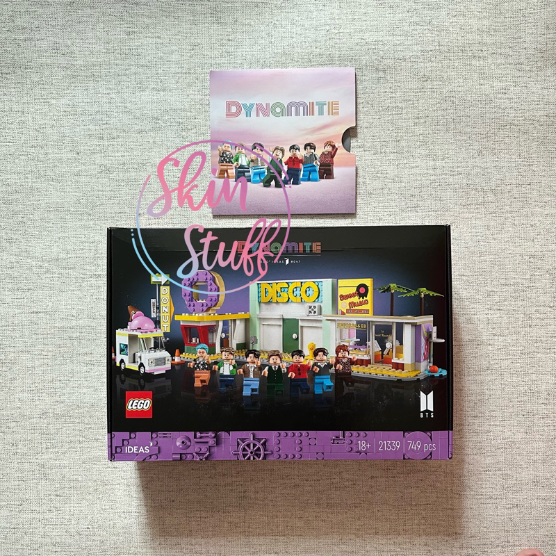 Jual READYSTOCK BTS LEGO DYNAMITE + POB (PreOrder Benefit Korea ...