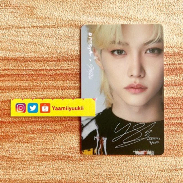 Jual STRAY KIDS FELIX OFFICIAL PC PHOTOCARD DFESTA PHOTO TICKET ...