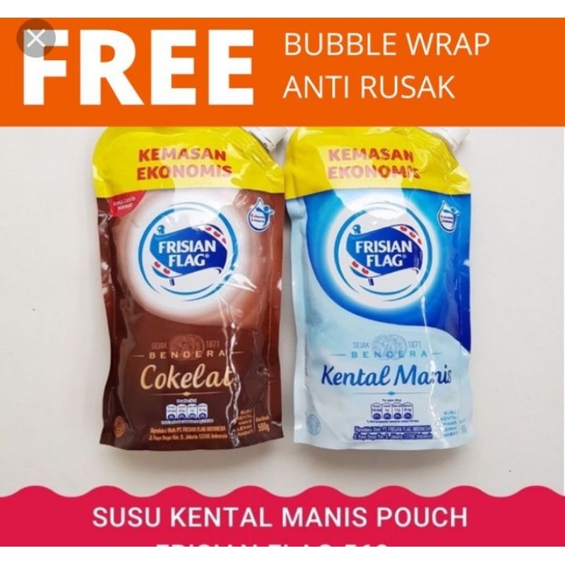 Jual SKM FRISIAN FLAG KEMASAN POUCH ISI 545gr | Shopee Indonesia