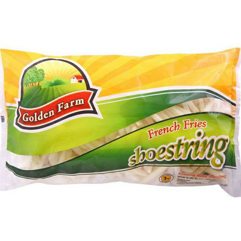Jual Golden Farm Shoestring 1000gr(French fries) | Shopee Indonesia