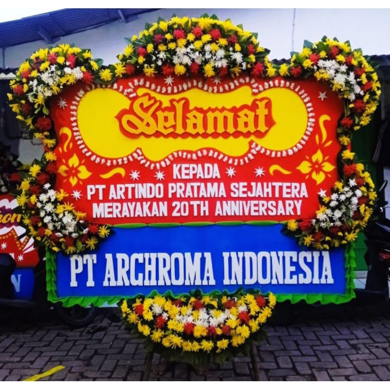 Jual [CDR FLORIST] PAPAN KARANGAN BUNGA UCAPAN SUKACITA | PAPAN ...