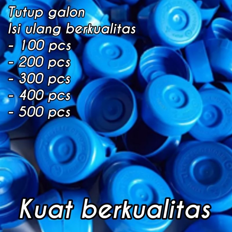 Jual TUTUP GALON ISI ULANG BERKUALITAS 100PCS - 500PCS | Shopee Indonesia