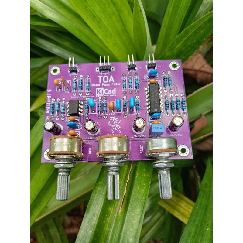 Jual Band Pass Filter TOA / Crossover TOA / Tone Kontrol TOA | Shopee Indonesia