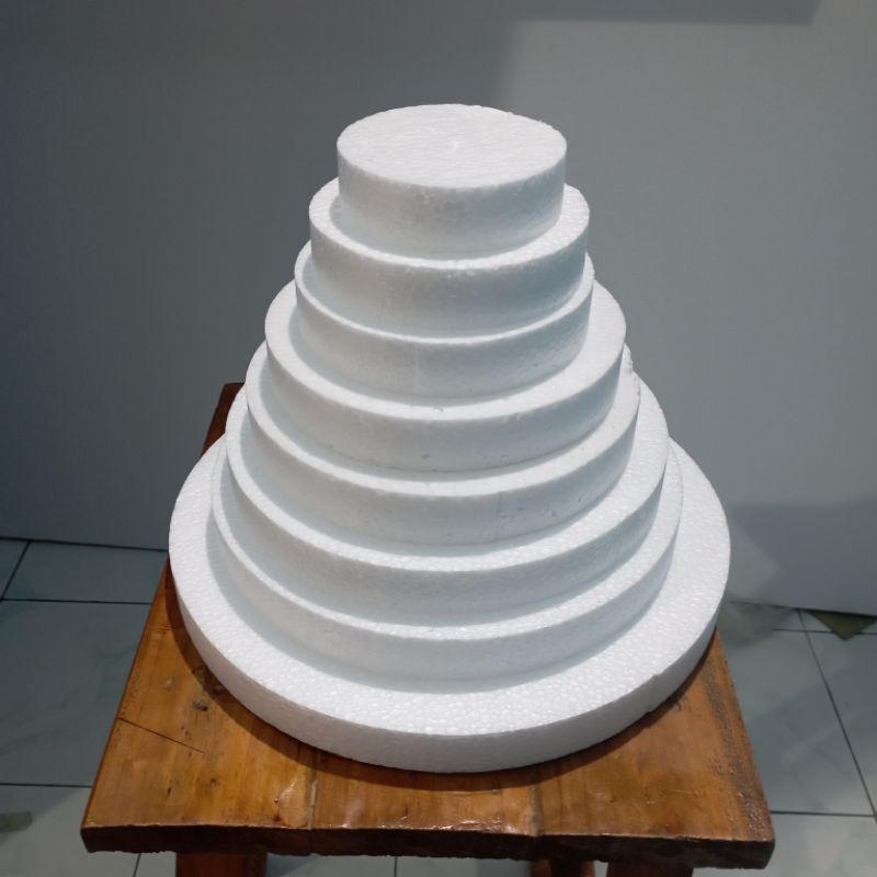 Jual Dummy Styrofoam Gabus Bulat tebal 3cm | Shopee Indonesia