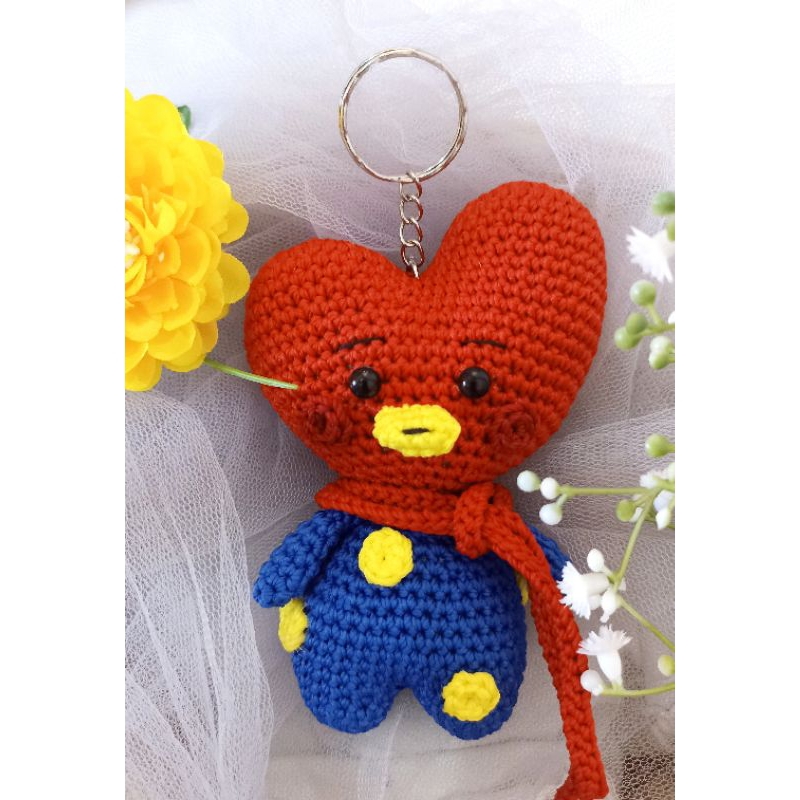 Jual Gantungan Tas / Gantungan Kunci Tata BT21 / V BT21 Keychain / V ...