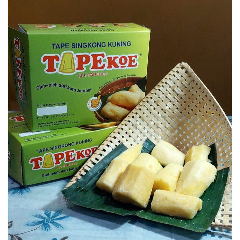 Jual TAPEKU TAPE SINGKONG MANIS 600 GR JEMBER | Shopee Indonesia