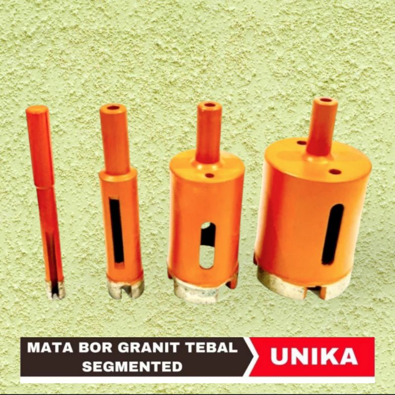 Jual Mata Bor Granit Tebal Segmented Unika 10mm 12mm 35mm | Shopee Indonesia