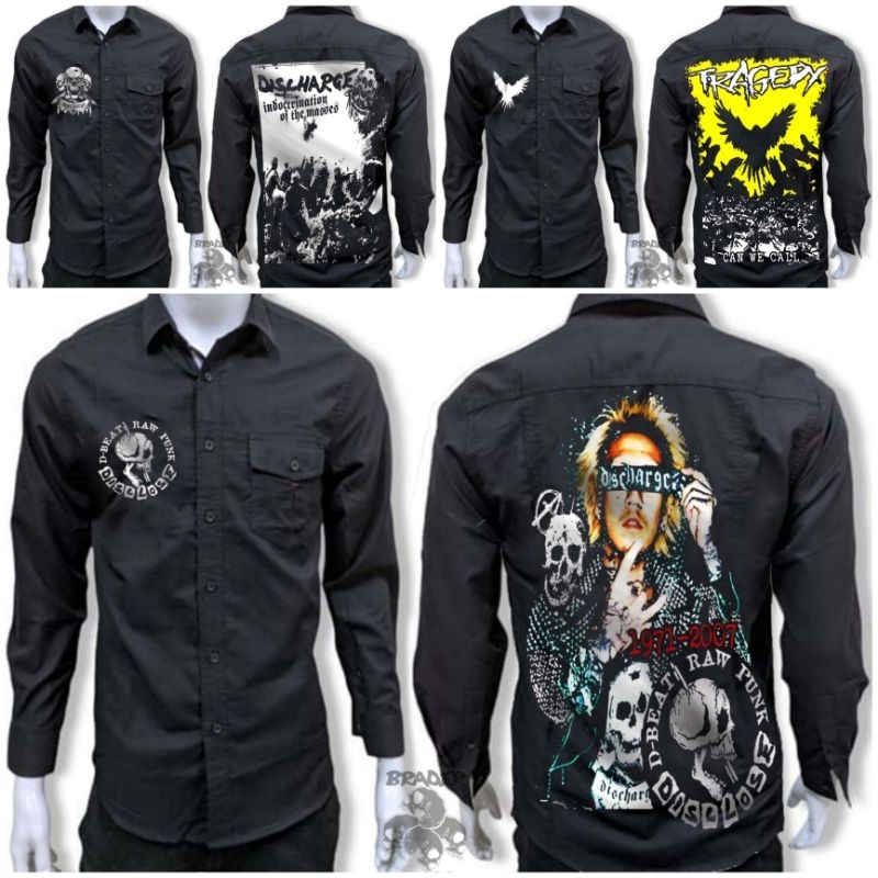 Jual Kemeja Panjang Discloae Kemeja Lengan Panjang Kemeja Panjang Band