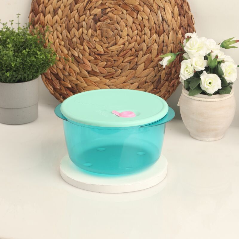 Jual rock n server round tupperware 2 liter | Shopee Indonesia