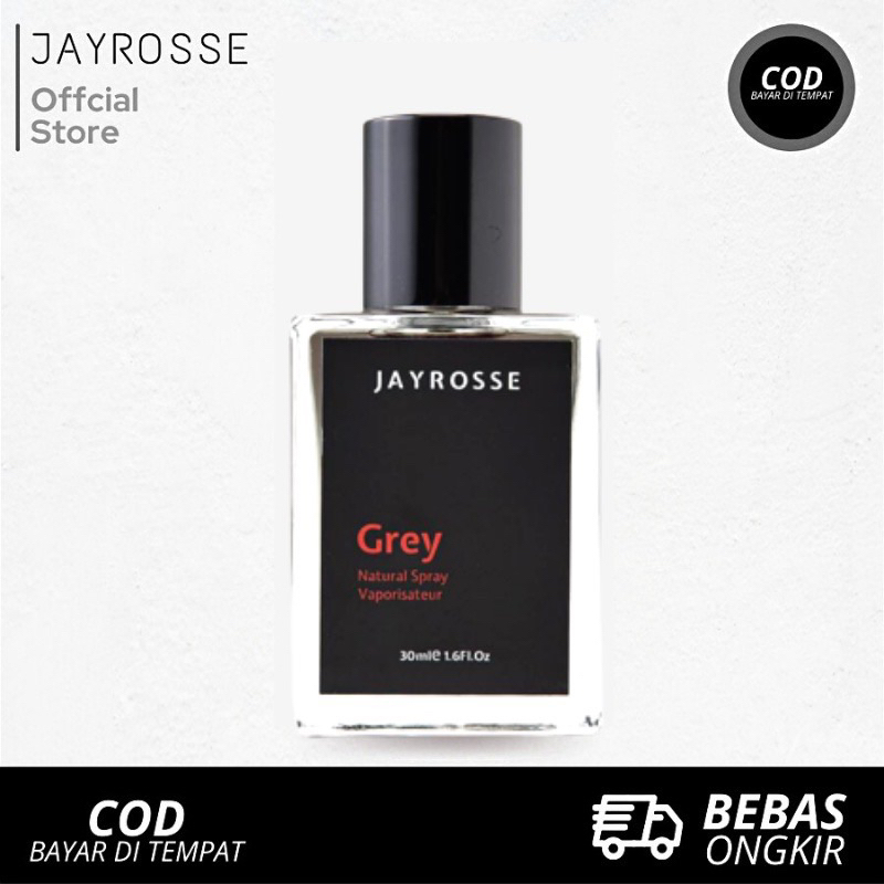 Jual Jayrosse Perfume - Grey 30ml | Parfum Pria Rouge Grey Noah Luke ...