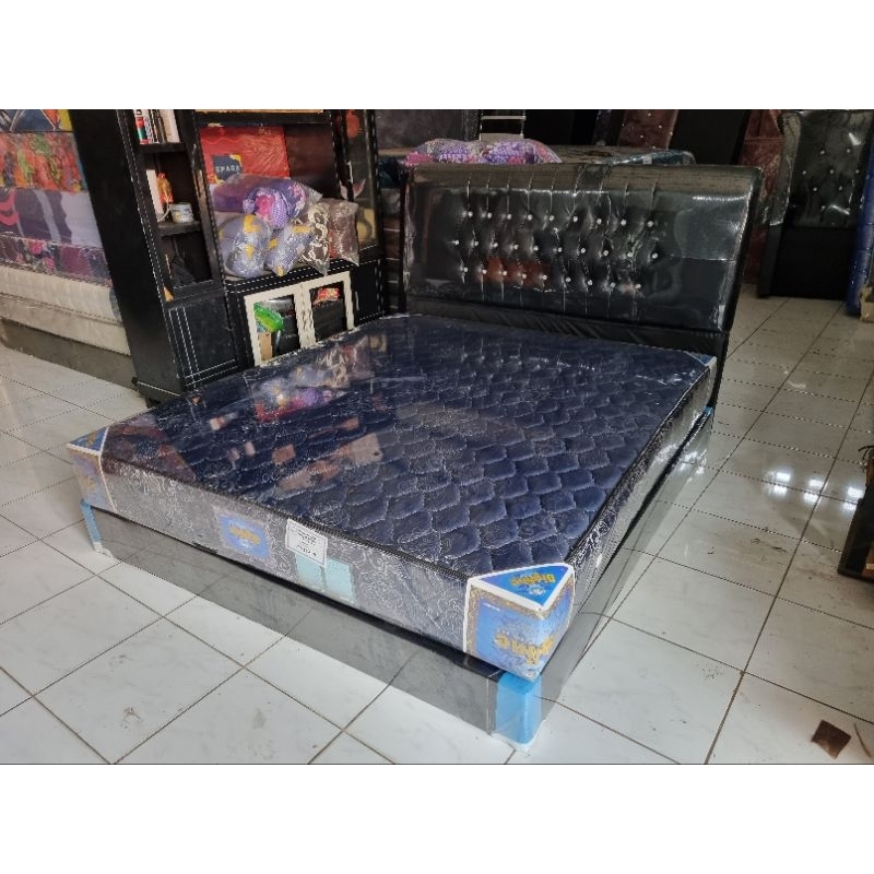 Jual Springbed Set Bigline 180x200 cm (Matras + Divan + Headboard ...