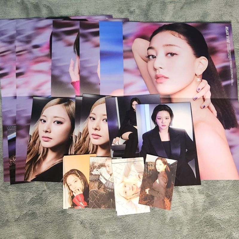 Jual TWICE Massage Photocard / Folded Poster / Postcard - Official from Album Ready To Be | sana ...
