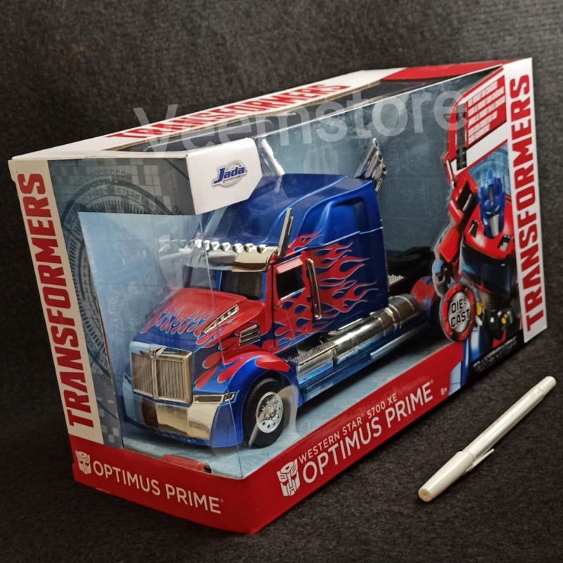 Jual Die Cast 1:24 Western Star 5700XE [Jada] Optimus Prime ...