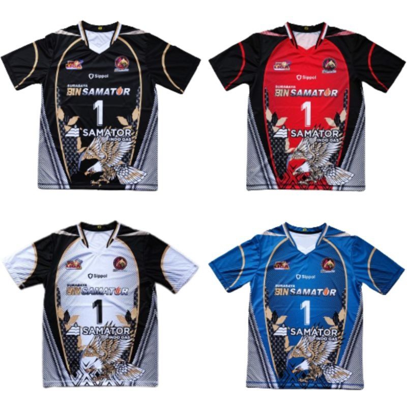 Jual JERSEY KAOS VOLI ATASAN MOTIF PROLIGA 2023 BIN SAMATOR VOLLEYBALL ...
